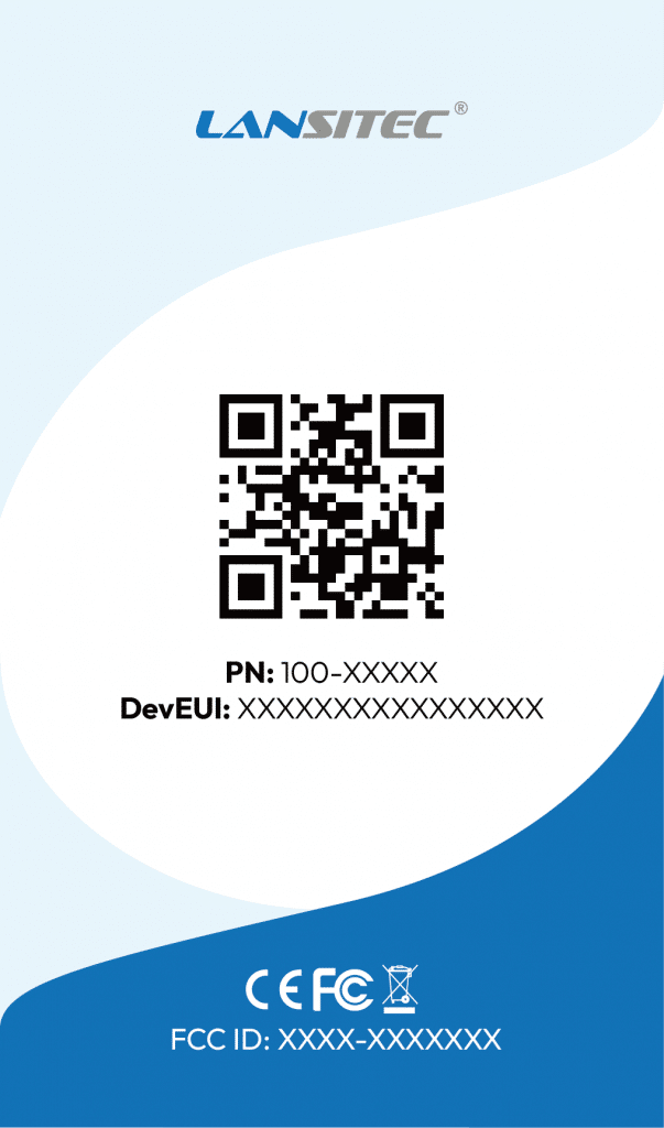 LoRaWAN Label for Pallet Asset Tag Tracking Technologies - Lansitec