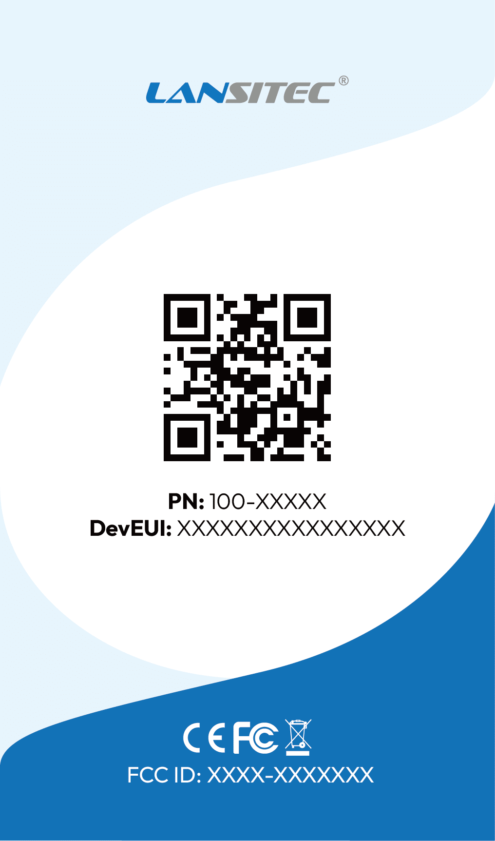 LoRaWAN Label for Pallet Asset Tag Tracking Technologies - Lansitec